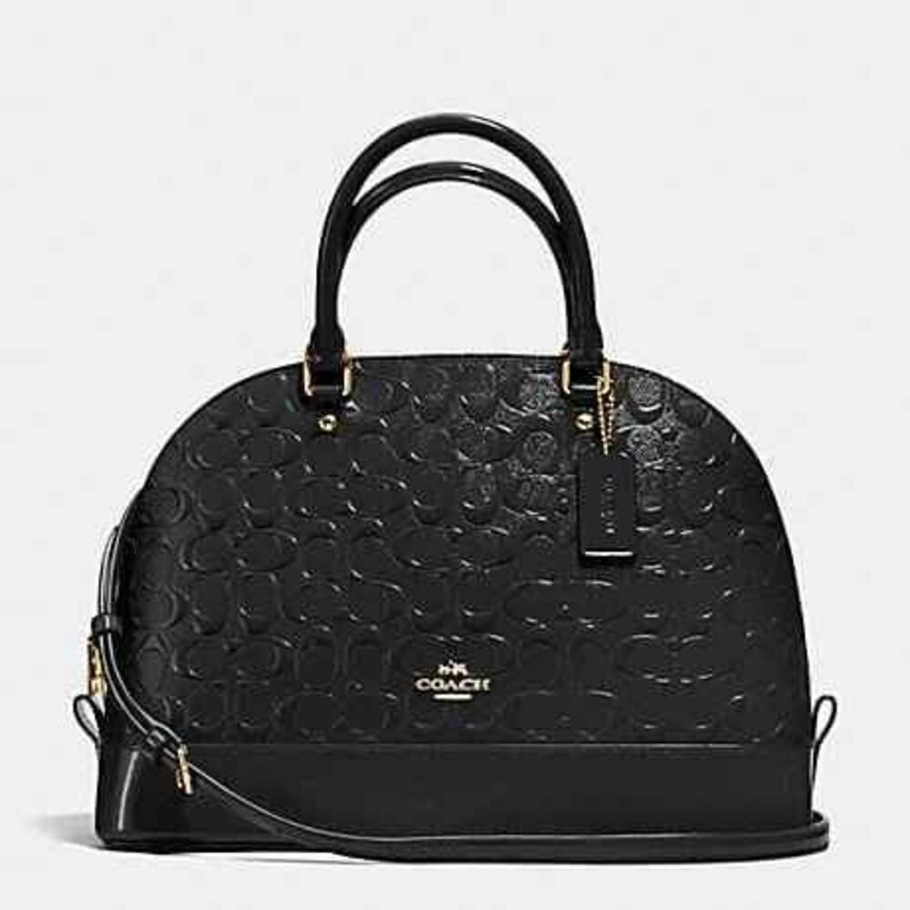 Coach Designer Sierra Dome Satchel Monogram Purse Han… - Gem